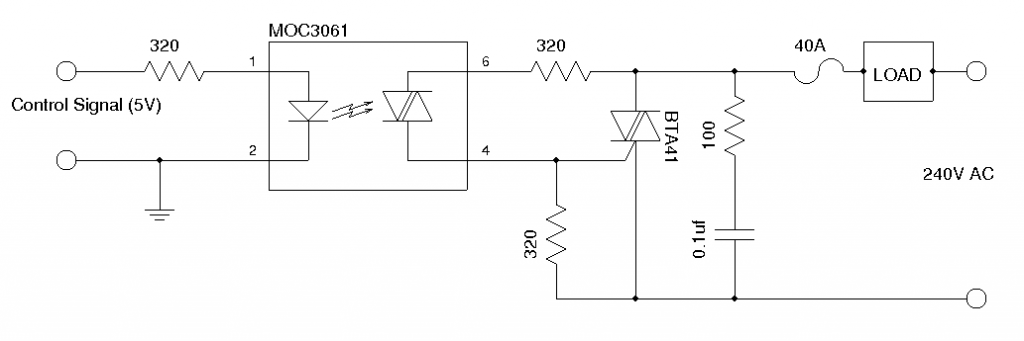 A High Current Triac Controller Using Arduino Kerry D Wong