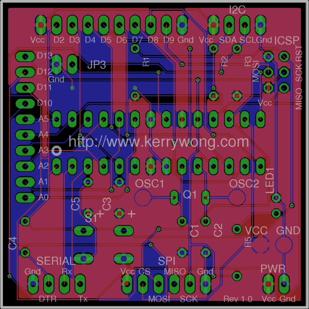 Arduino Dev PCB Using Seeed Fusion PCB Service – Kerry D. Wong Arduino Dev PCB Using Seeed Fusion PCB Service – Kerry D. Wong